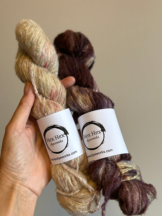 Nýtt garn – Hex Hex dyeworks